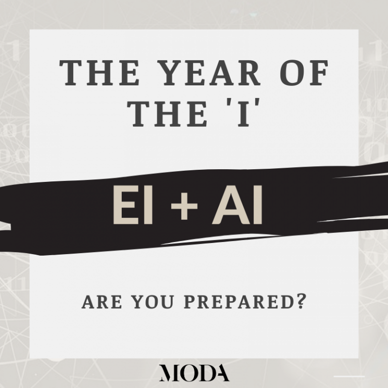 THE YEAR OF THE ‘I’ : EI + AI ...ARE YOU PREPARED? - Moda Image and ...
